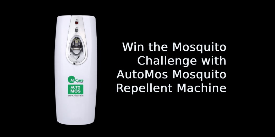 Win the Mosquito Challenge with AutoMos Mosquito Repellent Machine